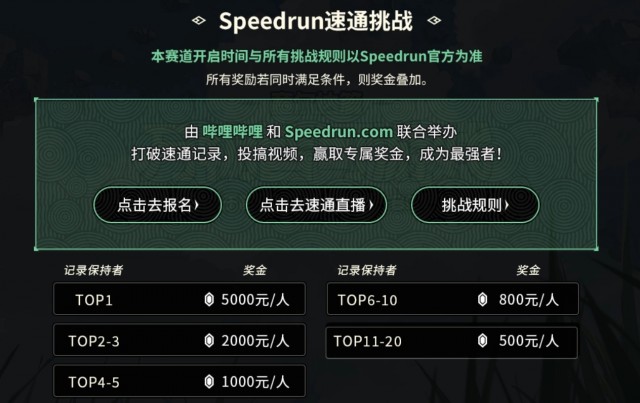 B站与游戏速通网站Speedrun合作，开启《塞尔达传说：王国之泪》速通挑战赛_TMT观察网